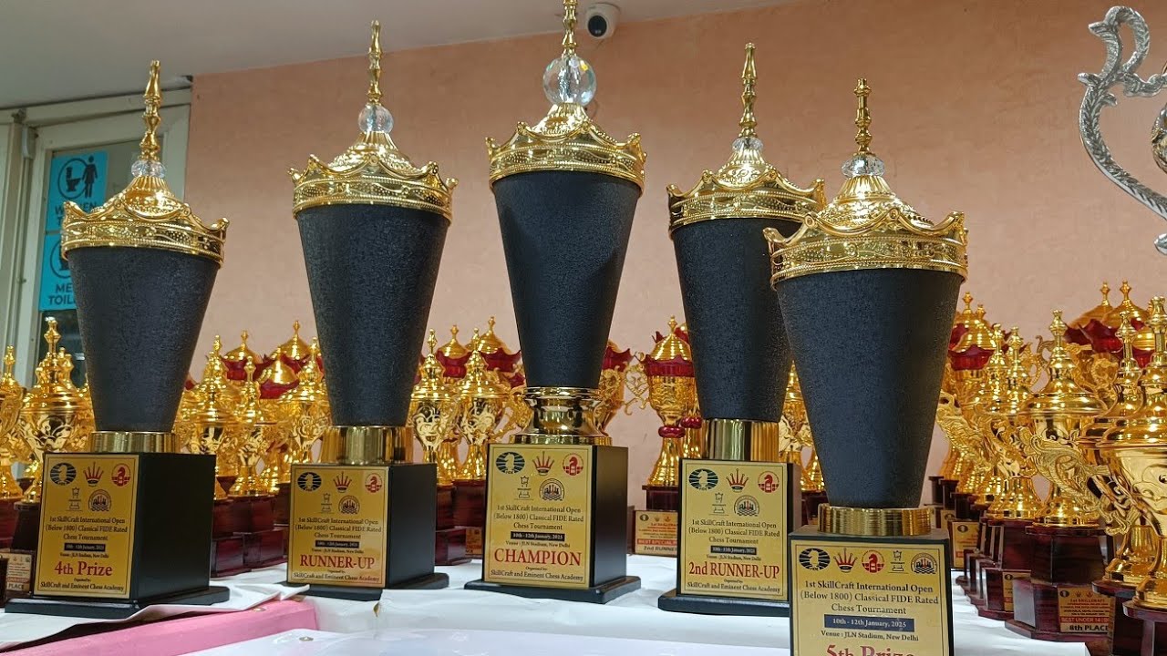 1st Skillcraft International Below 1800 Classical FIDE Rated Chess Tournament 2025 - YouTube