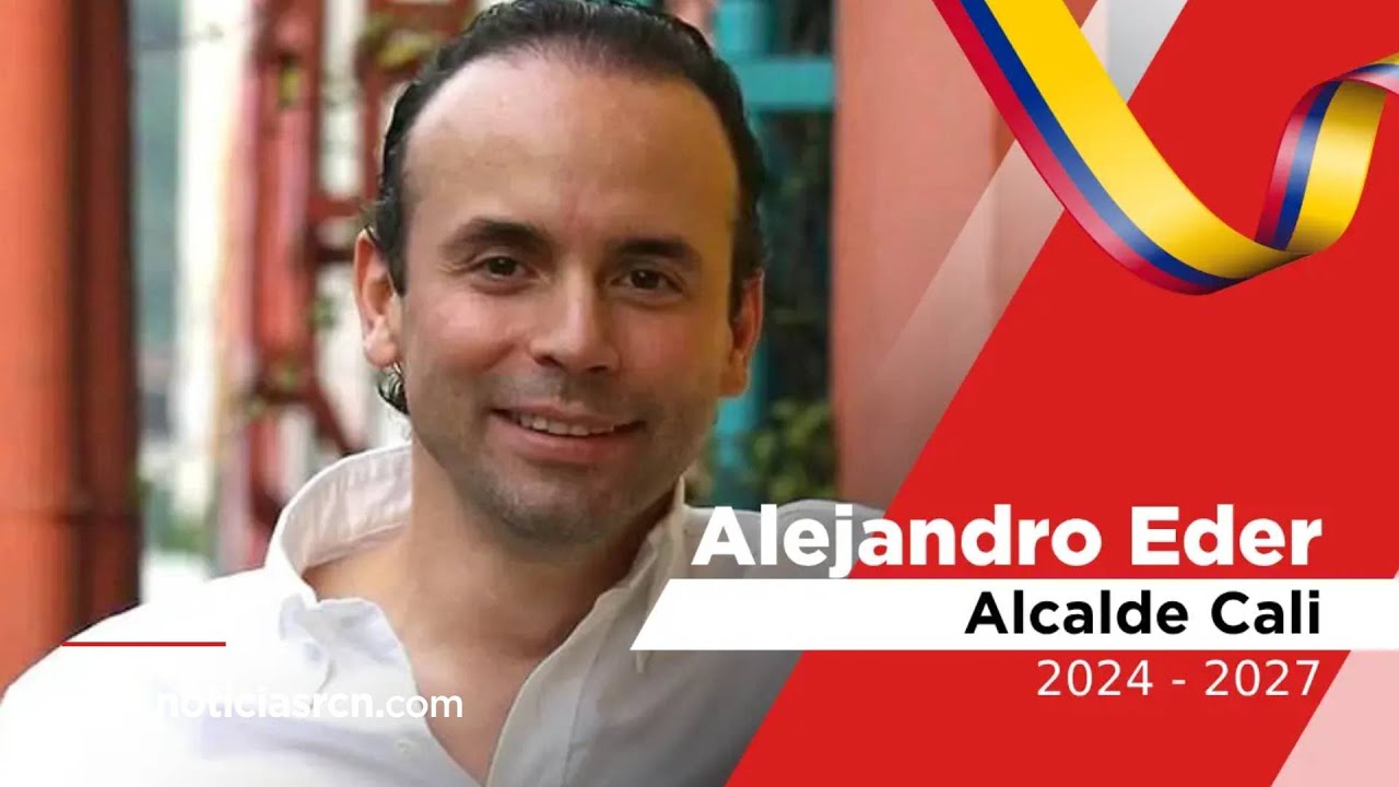 Alejandro Eder es el nuevo alcalde de Cali - YouTube