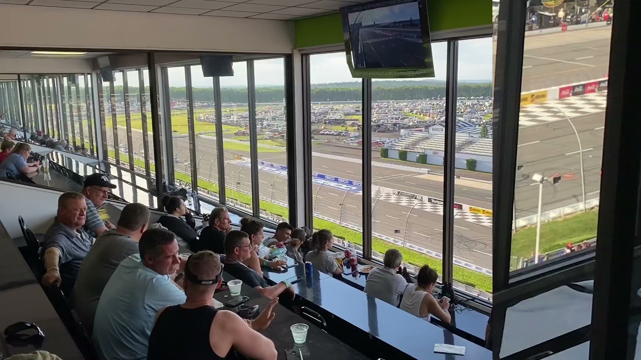 Pocono Vlog Day 1: Arrival And ARCA Series Race [Skybox View] - YouTube