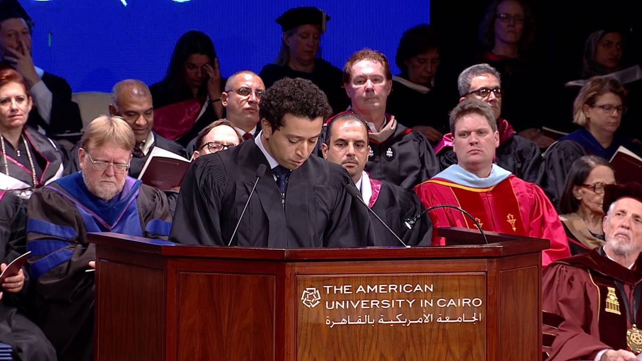 Alumnus Ahmed Zahran '02 Speaks at Graduate Commencement - YouTube