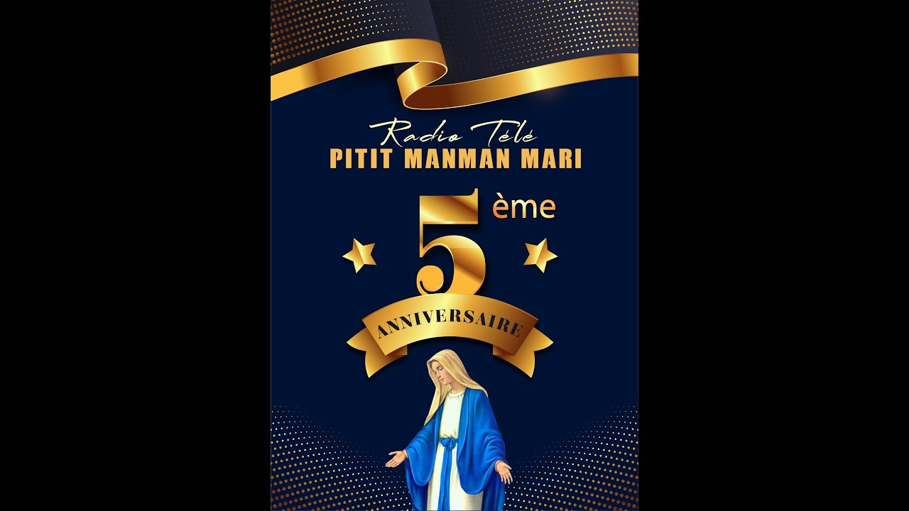 SPOT 5 ANS RADIO TELE PITIT MANMAN MARI TV 2024 - YouTube