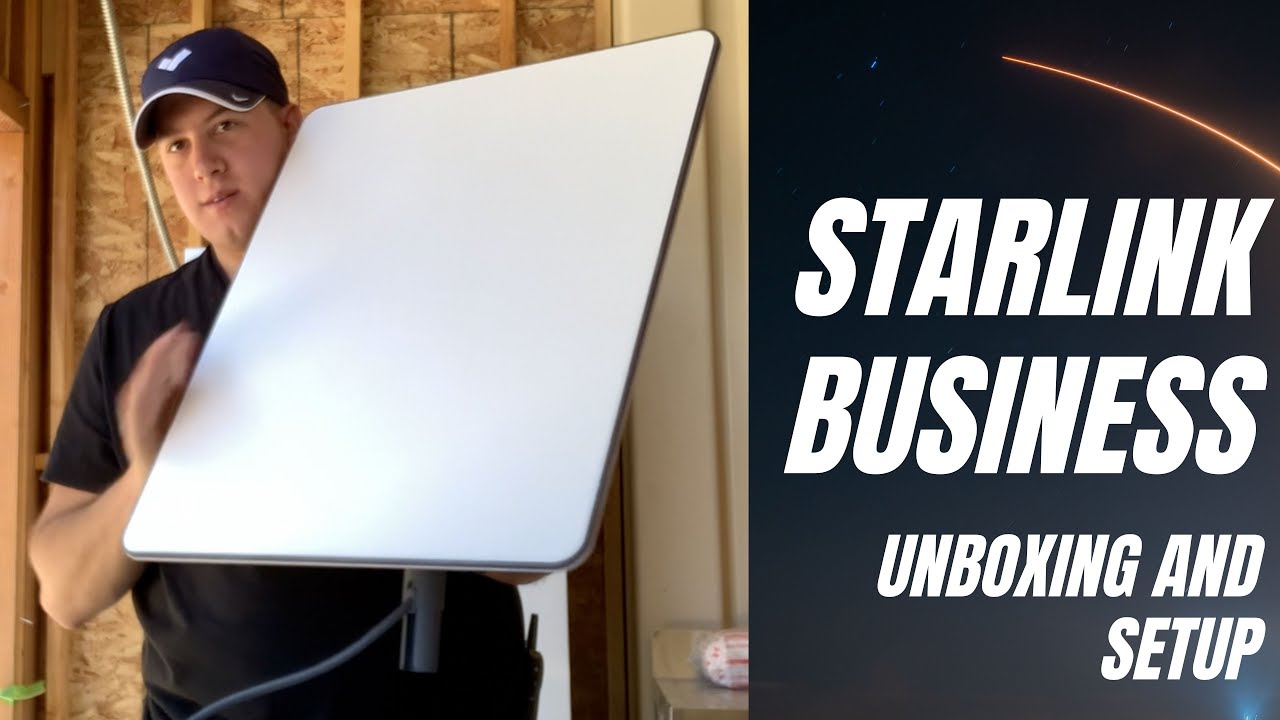 Starlink Business: Unboxing and Setup - WFX - YouTube