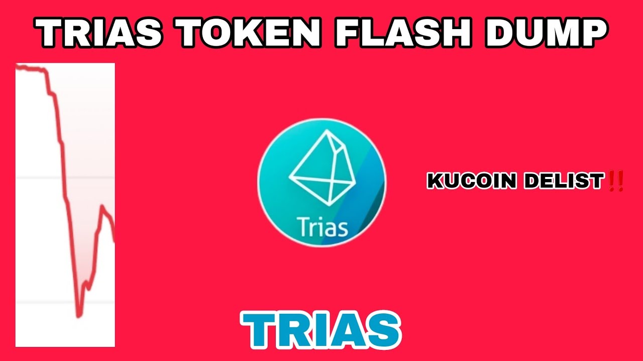 TRIAS CRYPTO FLASH DUMP UPDATE IN 2024‼️ KUCOIN DELIST TRIAS TOKEN‼️ ...
