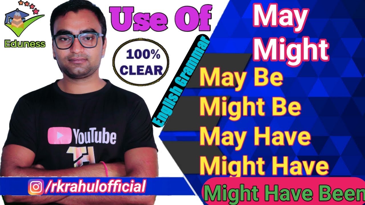 English Grammar | Use of May, Might | May & Might uses | Modals Verb ...