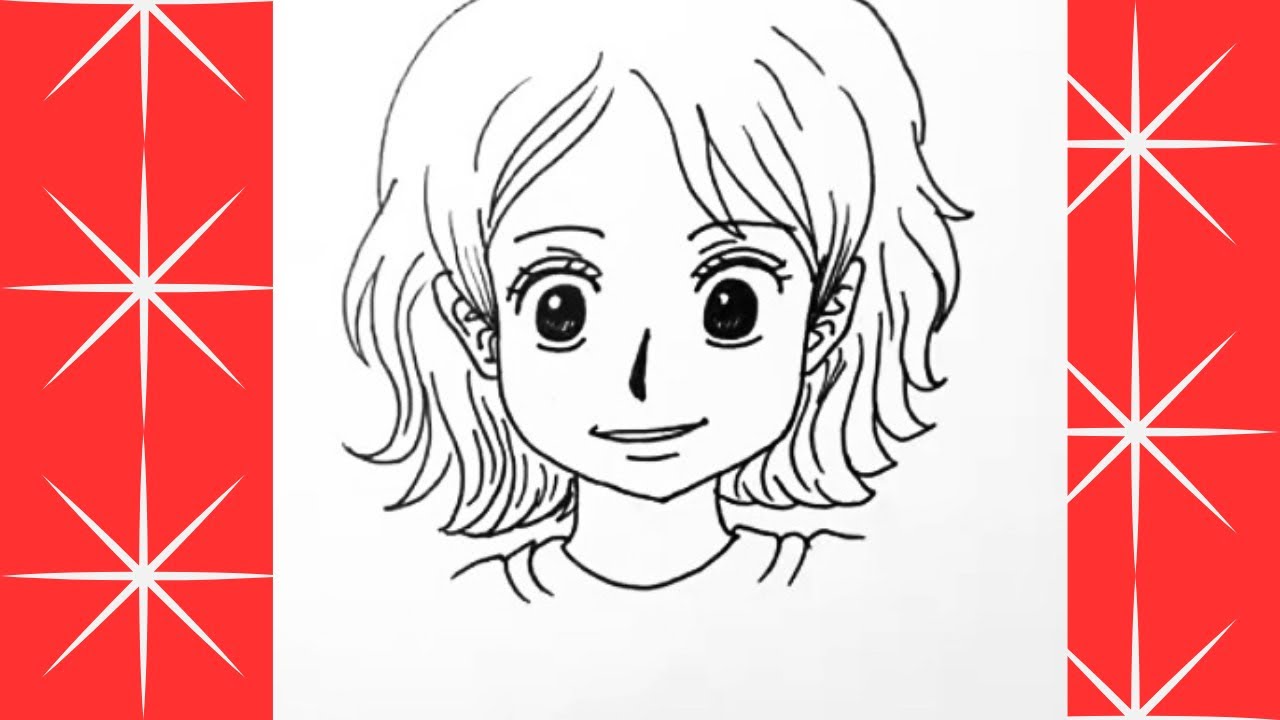 How to Draw Anime Girl Nami from One Piece - YouTube