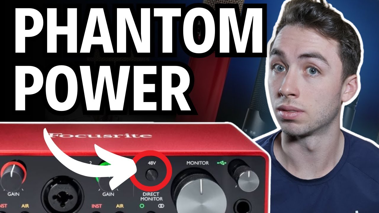 Don't Accidently Damage Your Microphone | Phantom Power - YouTube