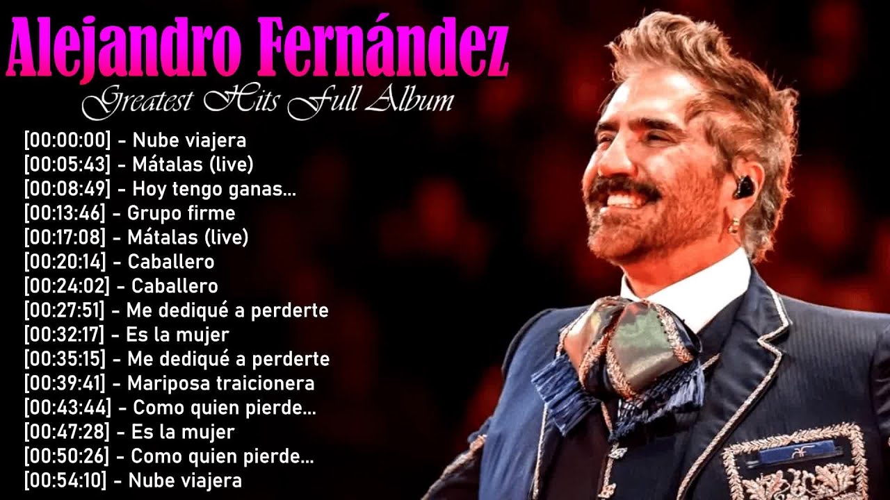 Alejandro Fernández 💘 songs promise love survives pain, heal fear and ...