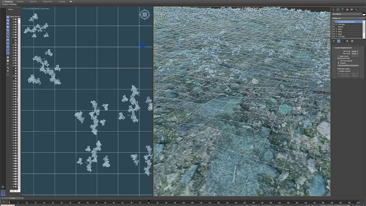 Use of high quality texture Corona Render - YouTube