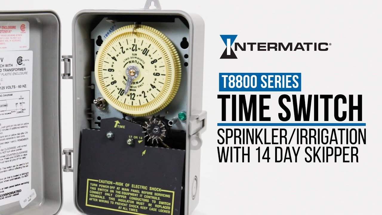 Upgrade Irrigation Applications with a T8800 Series Time Switch - YouTube