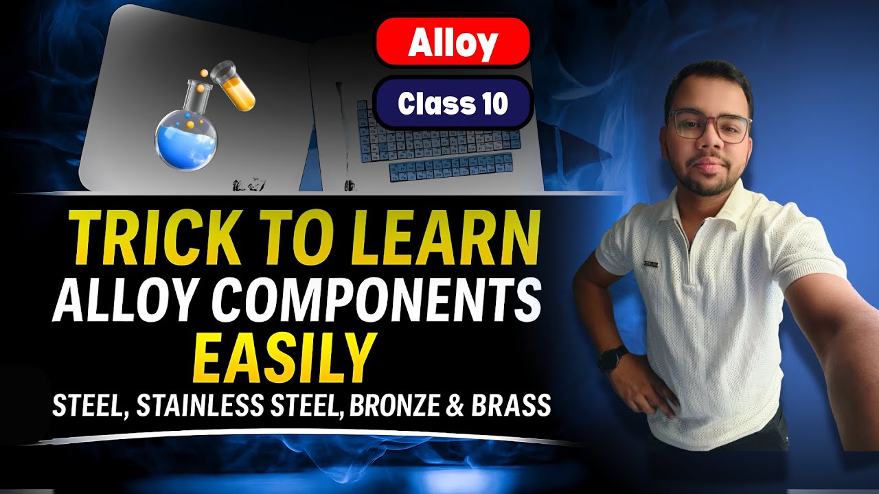 🔥Trick to Learn Alloy Components Easily | Steel, Stainless Steel ...