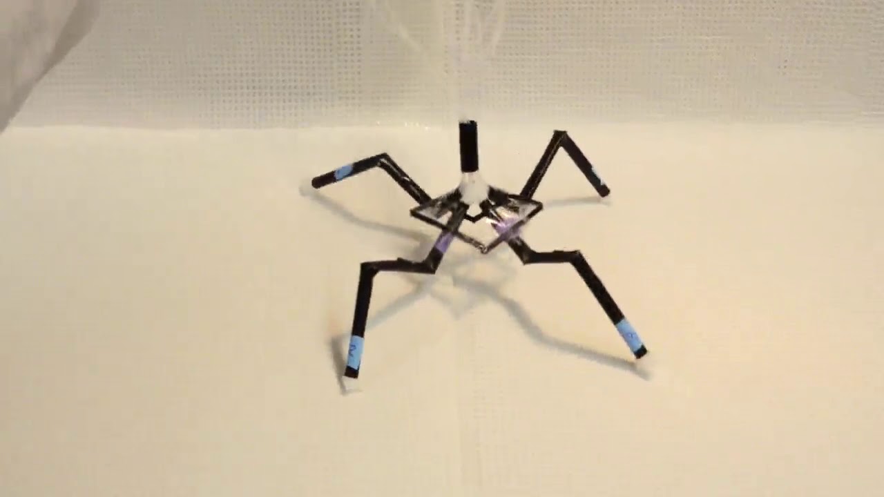 Arthrobot - Four legged walker - YouTube