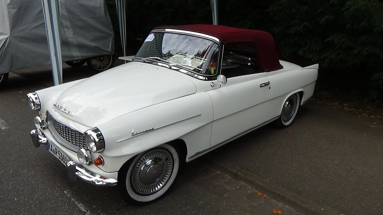 1960 Skoda Felicia - Oldtimer-Meeting Baden-Baden 2016 - YouTube