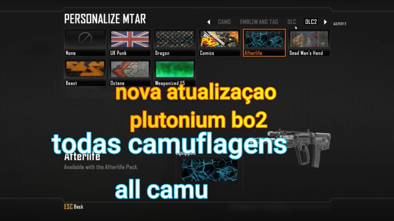 como atualizar plutonium bo2 plutonium update 08/20 - YouTube