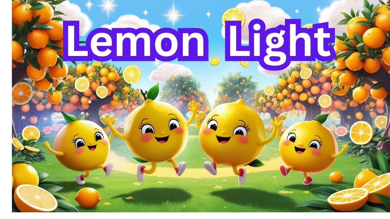 🌟"Lemon Light" - The Cheerful Song from the Citrus Orchard 🍋 | Kids ...