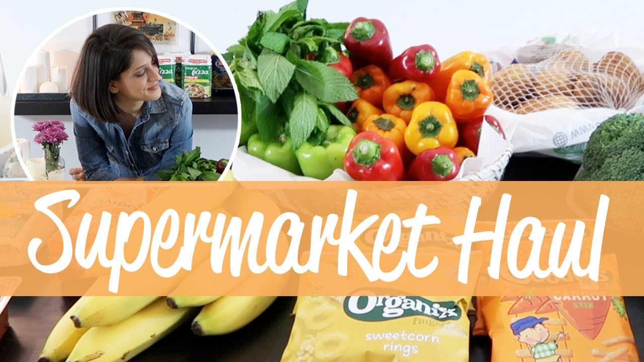 SUPERMARKET HAUL | ΨΩΝΙΑ ΤΗΣ ΕΒΔΟΜΑΔΑΣ - YouTube