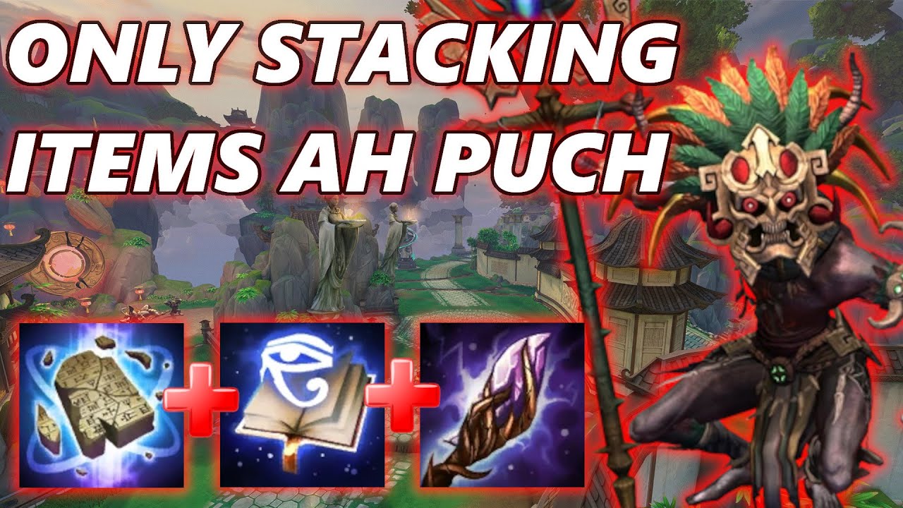 I GOT 6 STACKING ITEMS ON AH PUCH FOR NO REASON..... - YouTube