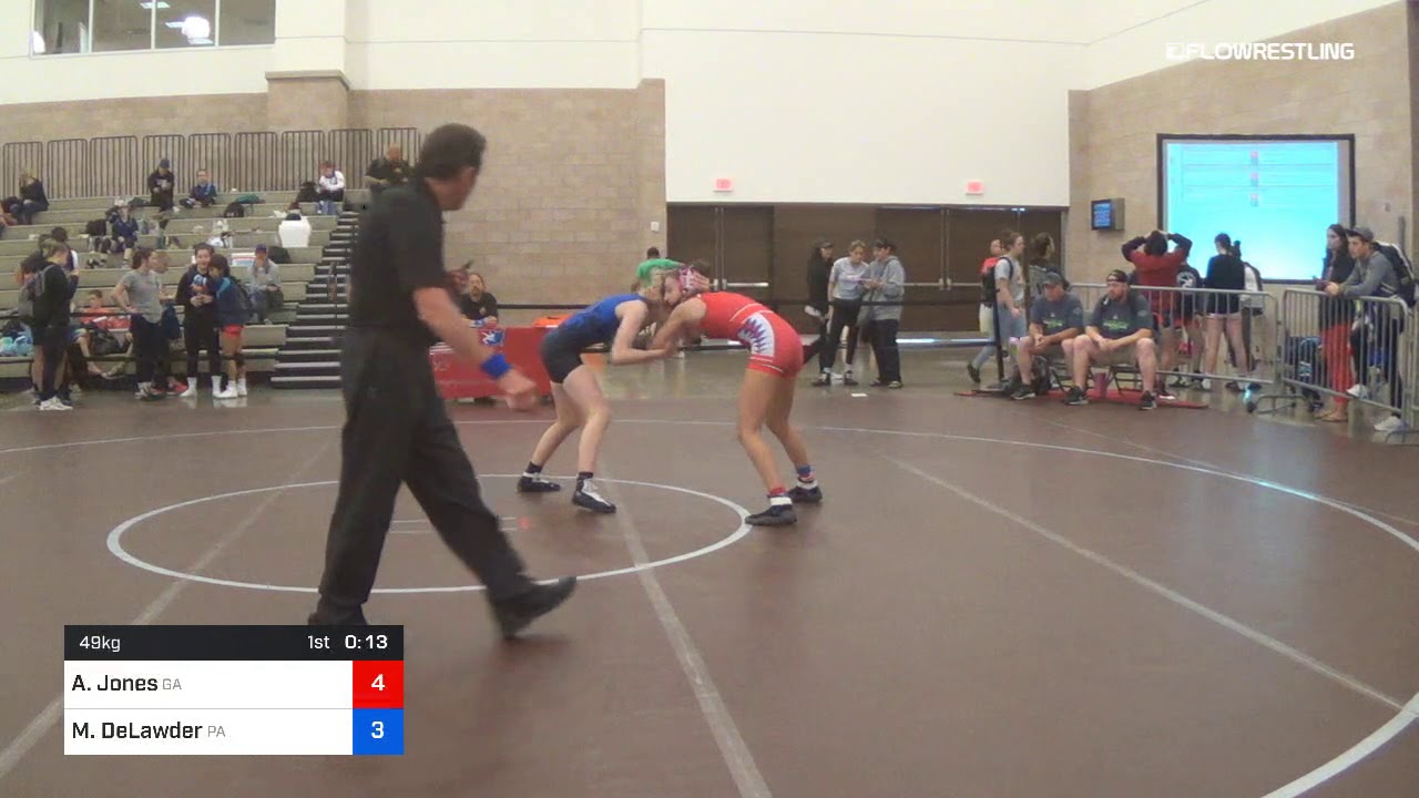 49 Kg Consi Of 8 2 Amani Jones Team Georgia Vs Montana DeLawder Team ...