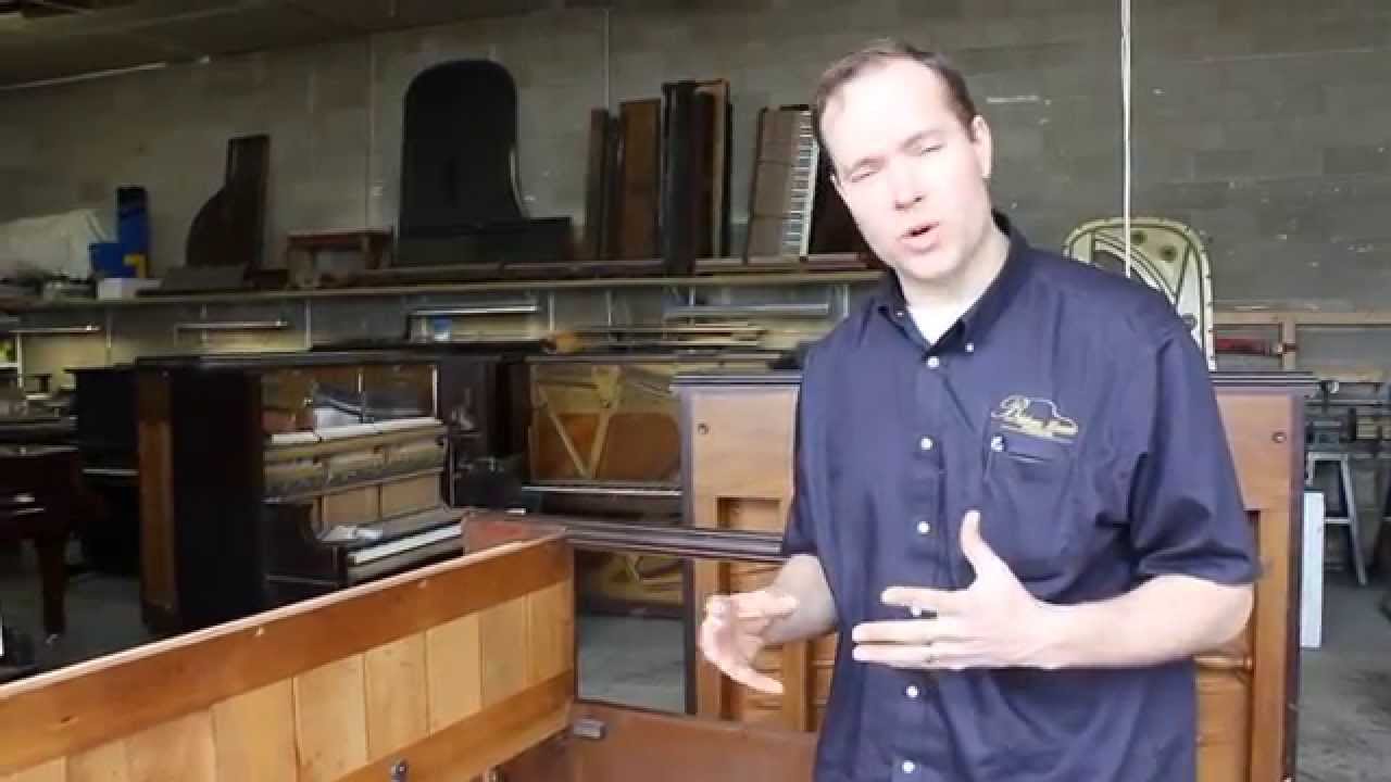 Piano Bridge Cap Repair - YouTube