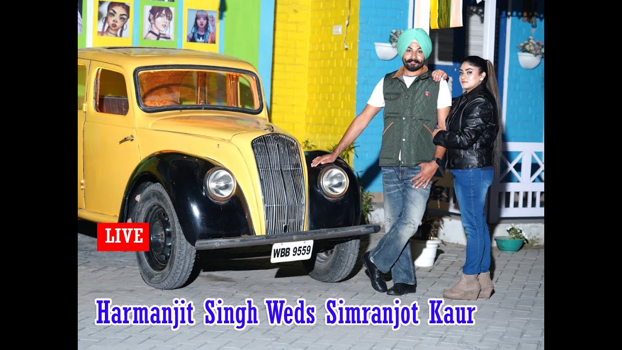 Harmanjit Singh Weds Simranjot Kaur LIVE WEDDING 14-12-2022 - YouTube