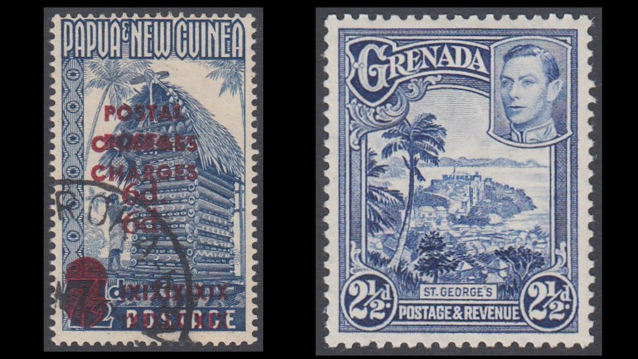 Commonwealth stamps with errors and varieties - YouTube