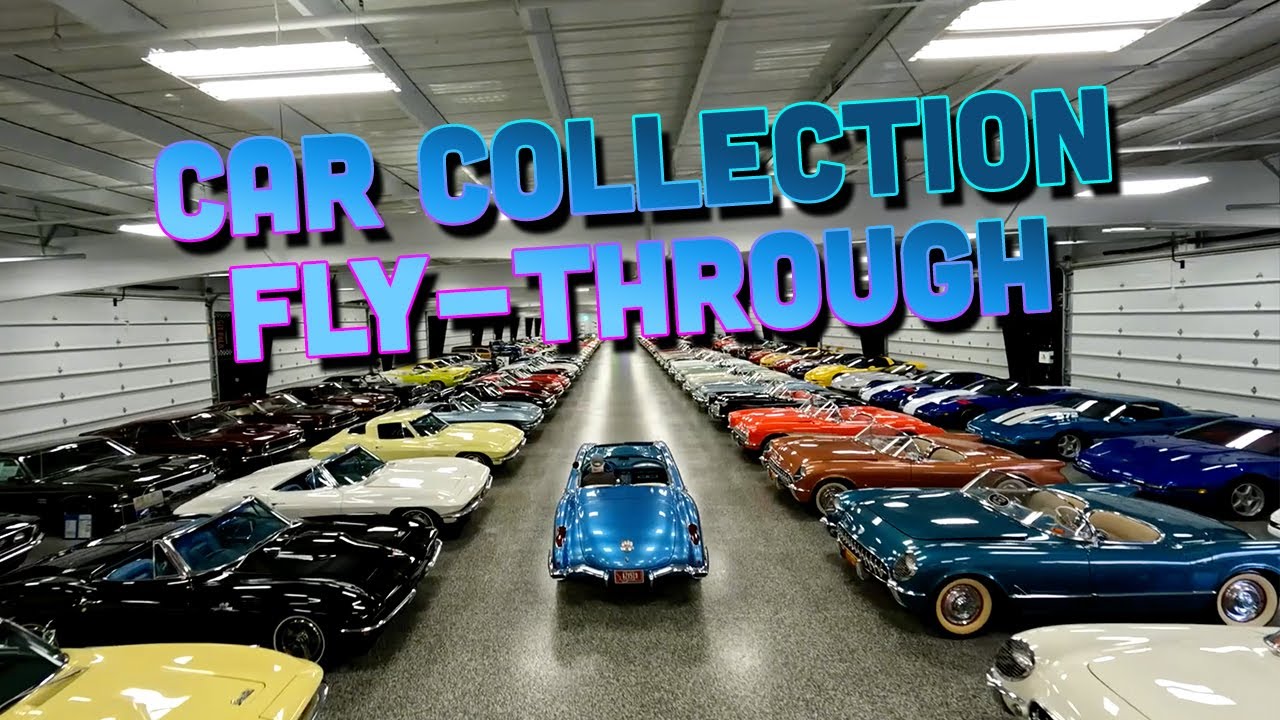 Insane Car Collection FPV Drone Fly-Through - YouTube
