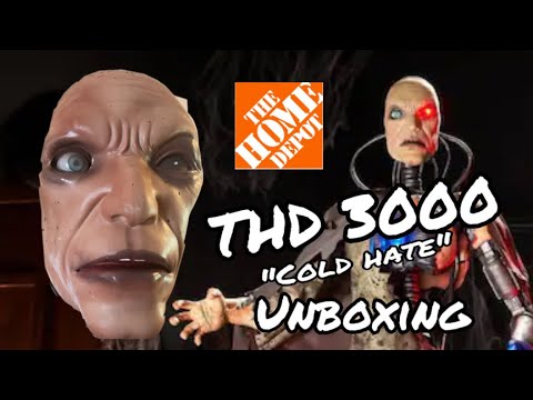 THD 3000 “Cold Hate” Cyborg Halloween Prop Unboxing - YouTube