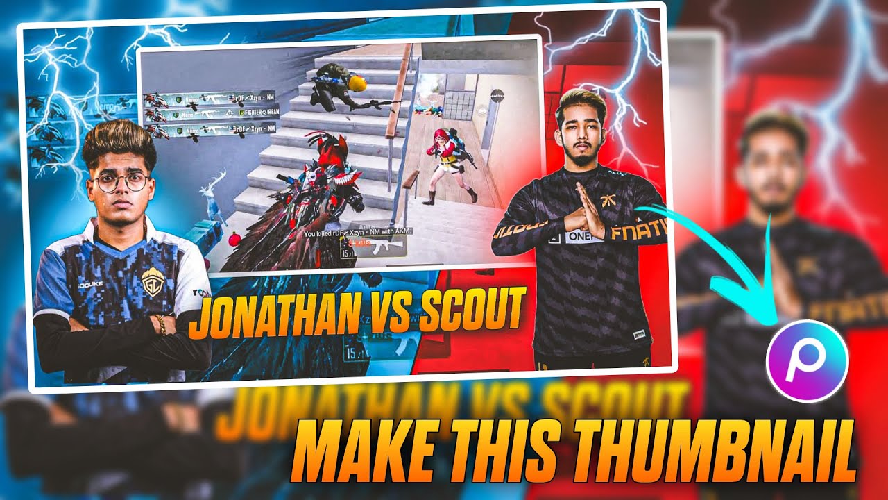 HOW TO MAKE BGMI VIRAL THUMBNAIL IN PICSART 🔥| BGMI THUMBNAIL TUTORIAL ...