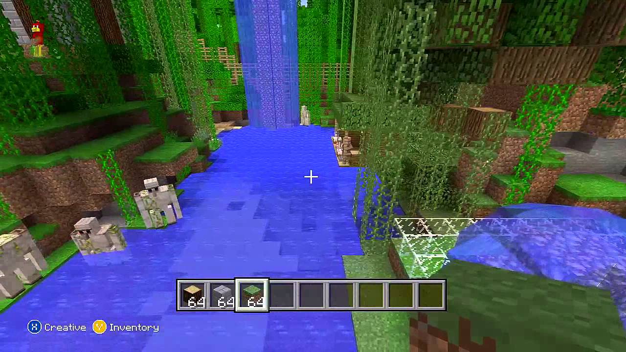 Minecraft Tree Town! Tiki Bar and Sugar Shack - YouTube