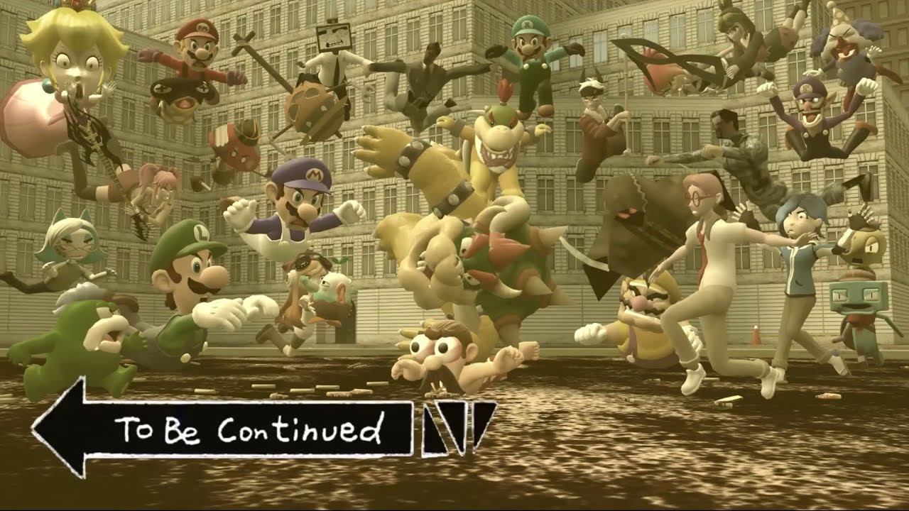 SMG4: Mario hits the biggest Pizza and Everyone hates him - YouTube