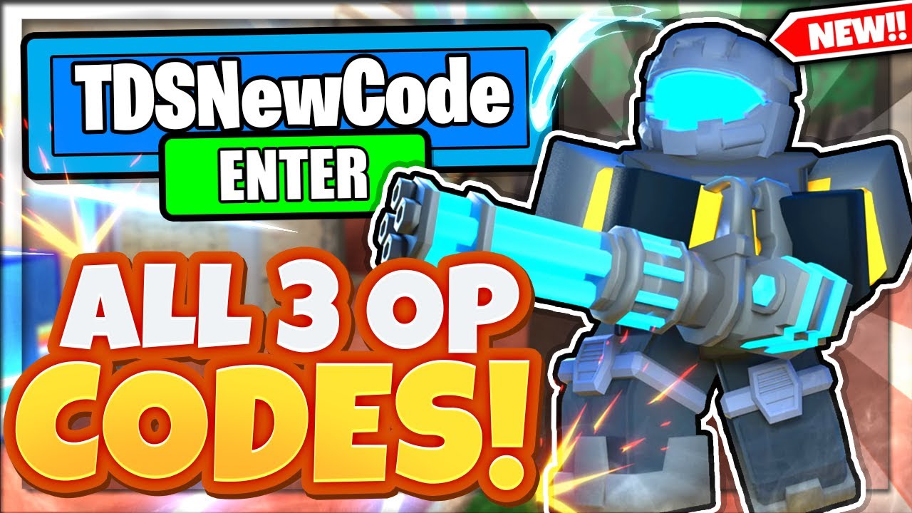 ALL *3* NEW SECRET OP CODES! Tower Defense Simulator Roblox - YouTube