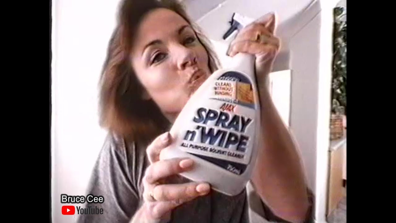 Advert 1991 Spray N Wipe TV1 NZ VHS - YouTube