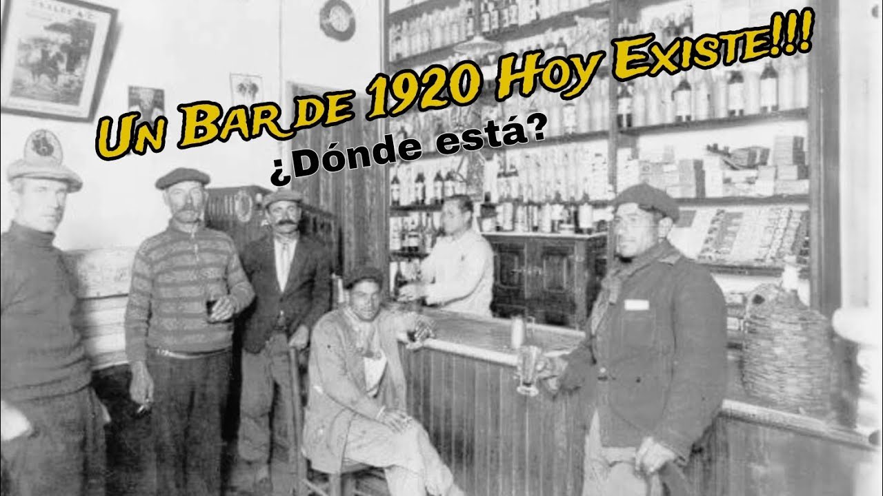 Encontré un tesoro del año 1920!! Un bar y huellas de Carlos Gardel ...