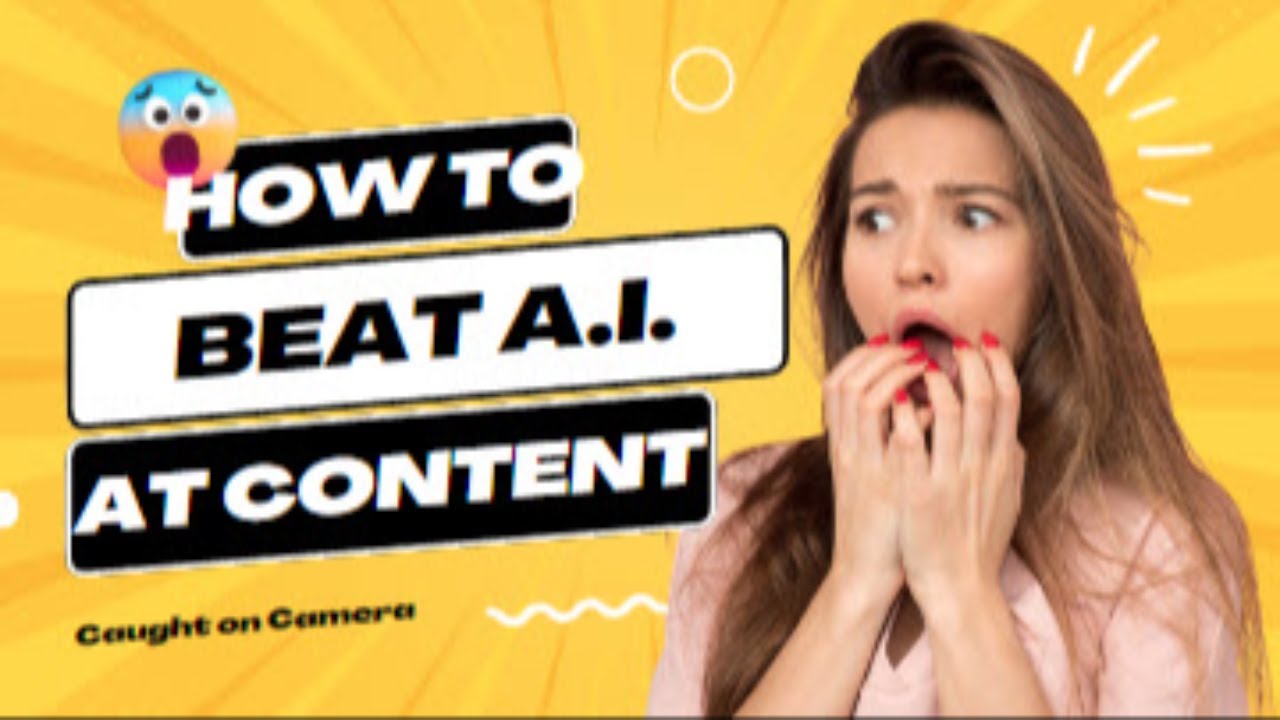 How to beat the flood of AI content about to hit the market - YouTube