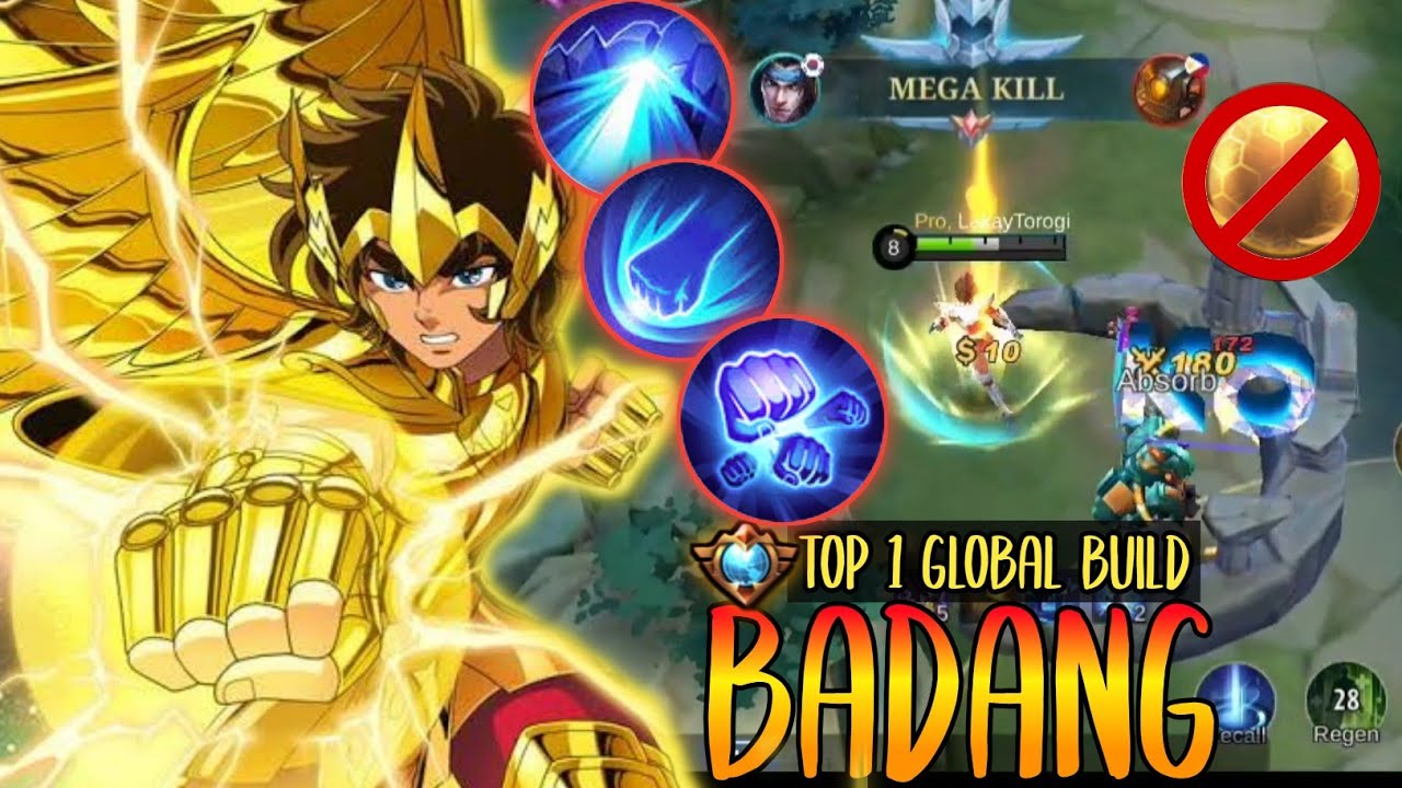 PUNIT JAWHEAD KAHIT NAKA AGIES SPELL PA |Badang Top 1 Global Build ...