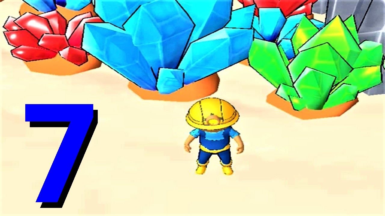 👷 Gold Collector! 💎 GAMEPLAY Part 7 INSANE Progress + MAX Upgrades ...