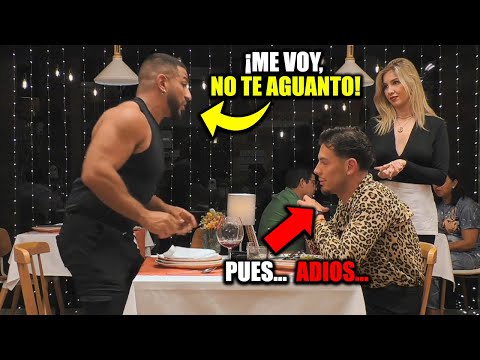 Un SOLTERO EXPLOTA y ABANDONA a SU CITA por ESTO... 😱 First Dates