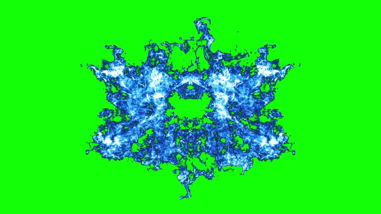 Ice Shockwave Effect (green screen) - YouTube
