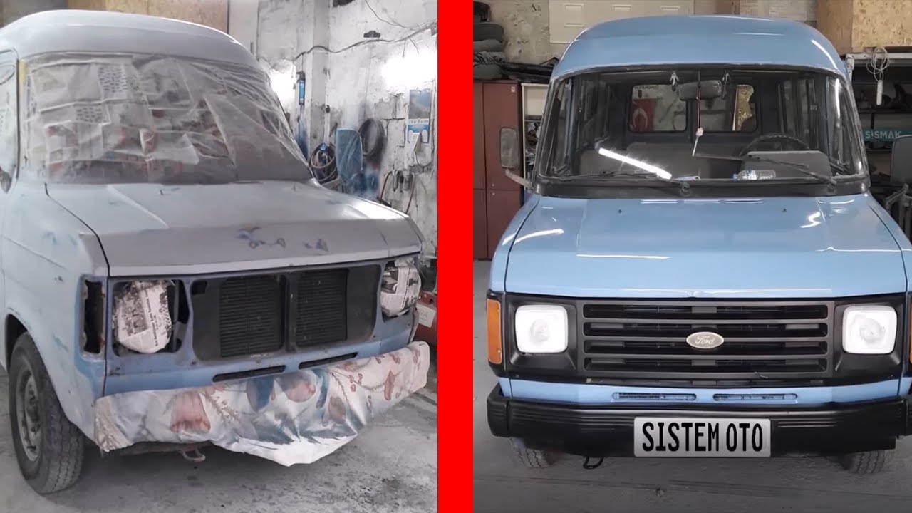 Ford Transit Mk2 Full Restorasyon - YouTube