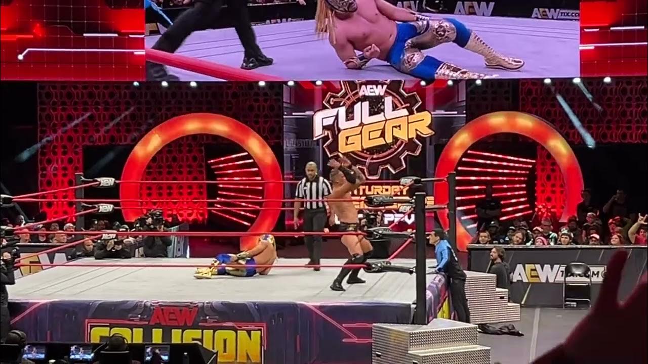 Kyle fletcher vs Komander AEW. Collision 2 nov 2024 - YouTube