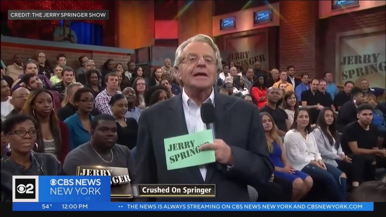 Iconic tv show host Jerry Springer dies at 79 - YouTube