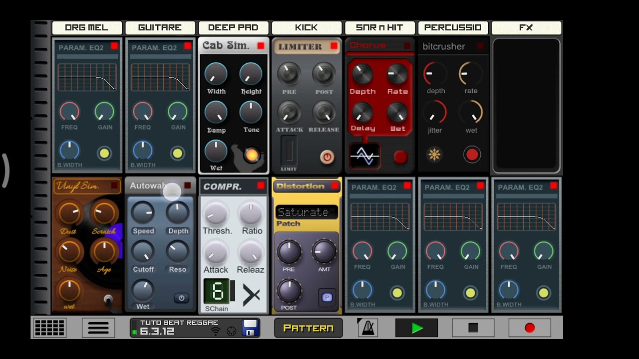 TUTO INSTRUMENTAL REGGAE IN CAUSTIC 3 BY MV MULTIMEDIA - YouTube