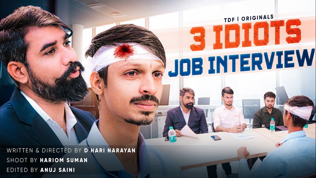 3 Idiots | JOB INTERVIEW Scene Spoof | TDF - YouTube
