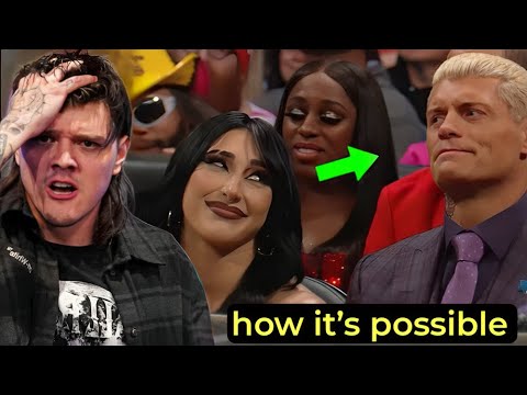 how it’s possible! Reason why Rhea Ripley was smiling at Cody Rhodes at ...