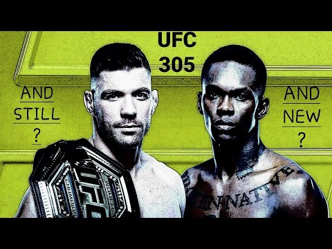 UFC:305 (Israel Adesanya v Du Plessis) Middleweight Match 4k Ultra HD ...