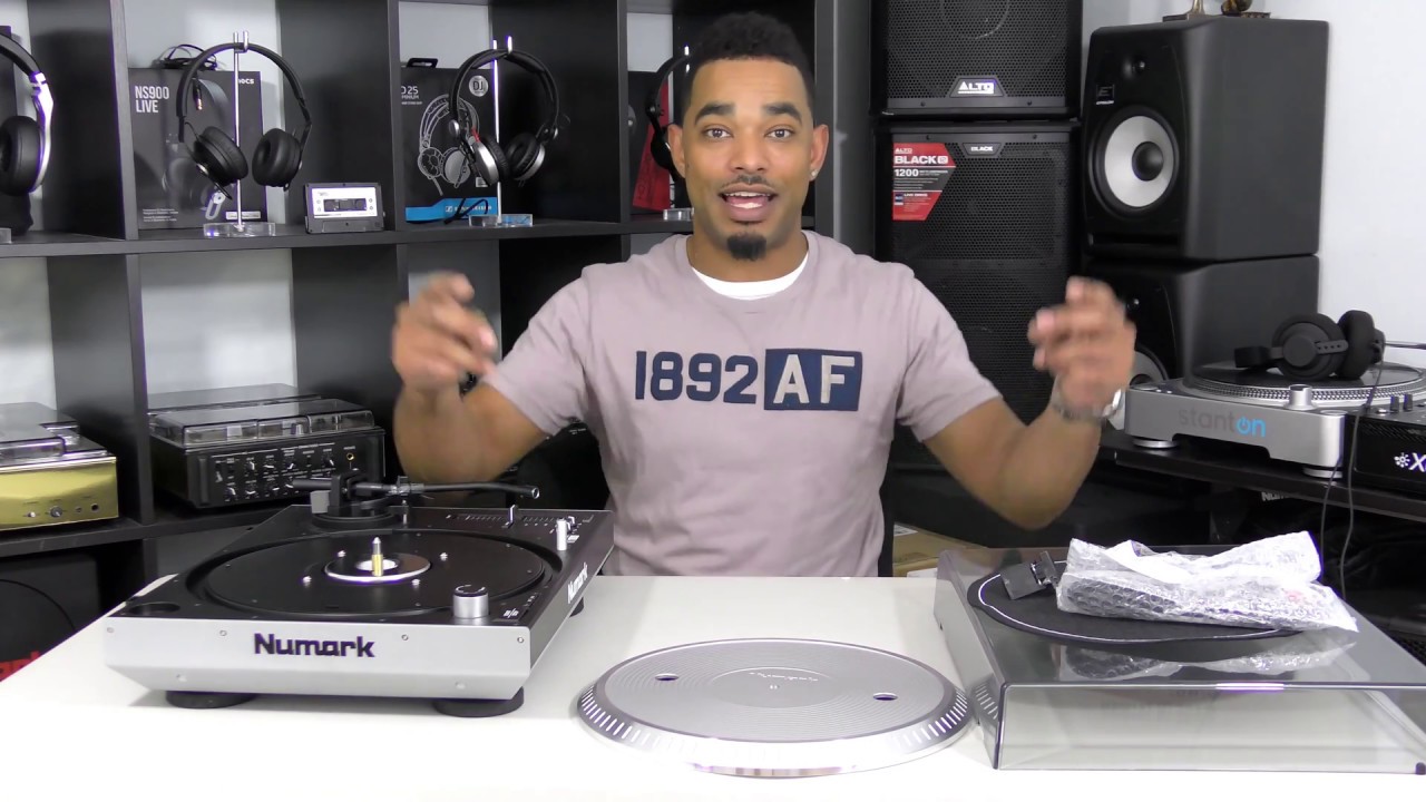 Numark NTX1000 DJ Turntable Unboxing & First Impressions Video - YouTube