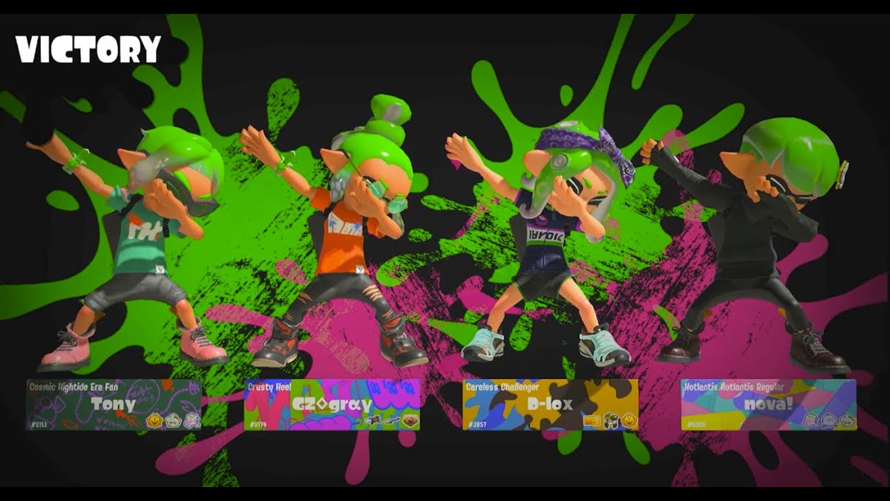 REEF LUX 450 Gameplay - Splatoon 3 | Anarchy Battle (Rainmaker) - YouTube