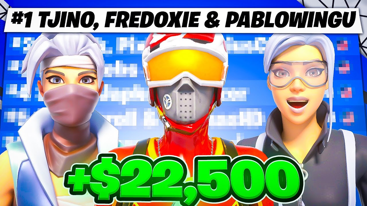 1ST PLACE FNCS DIVISION 1 🏆 ($22,500) | ft. Fredoxie & Pablowingu - YouTube