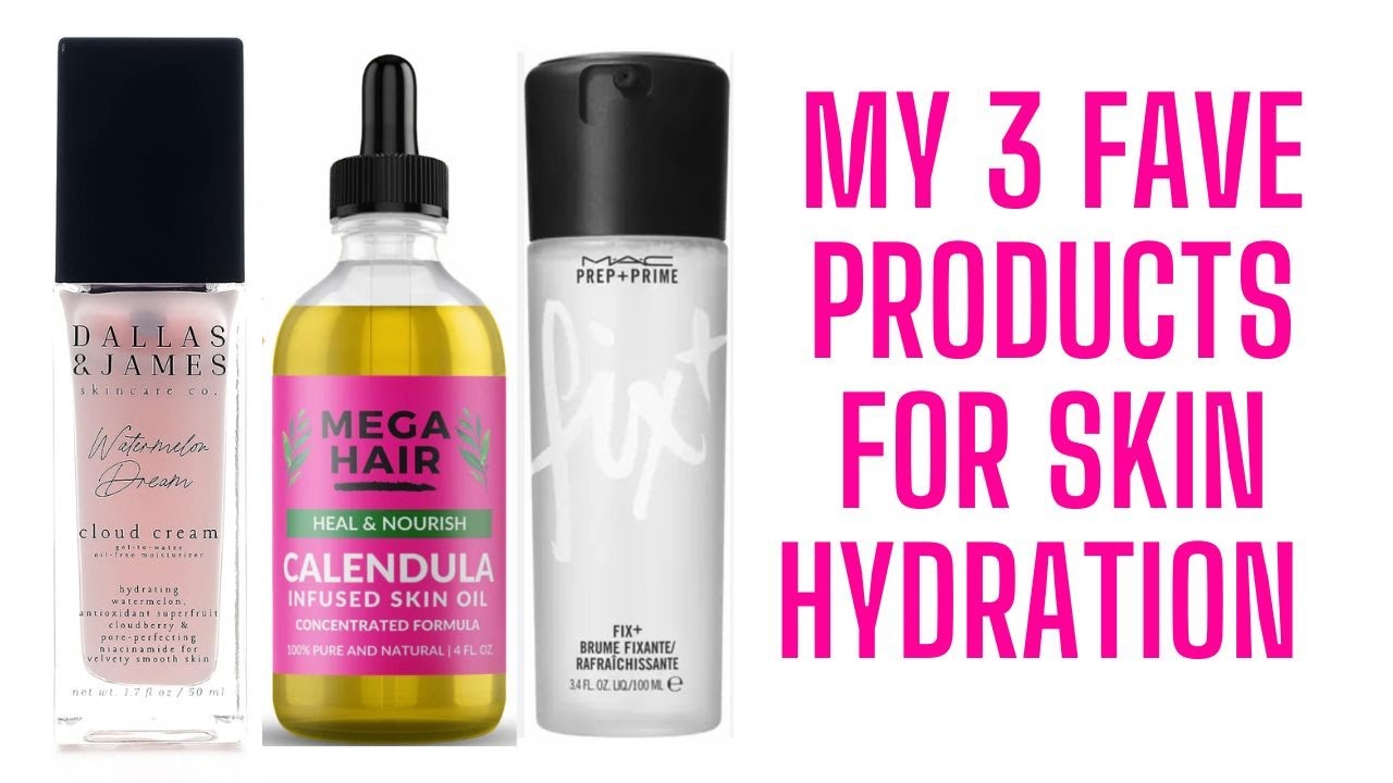 My 3 Fave Products for Skin Hydration + 1 Product Warning ⚠️ - YouTube