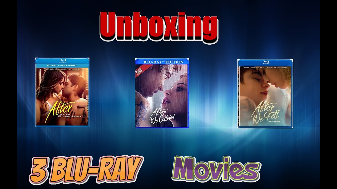 After After We Collided After We Fell 3 Blu-Ray Movie Collection - YouTube