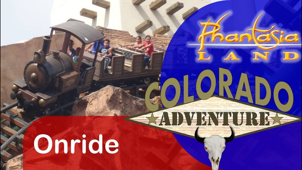 Onride Colorado Adventure, Minetrain Coaster | Phantasialand 2015 - YouTube